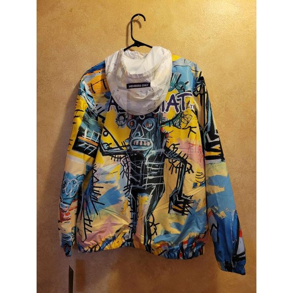 Members Only | Jackets & Coats | Members Only Basquiat Anorak Halfzip ...
